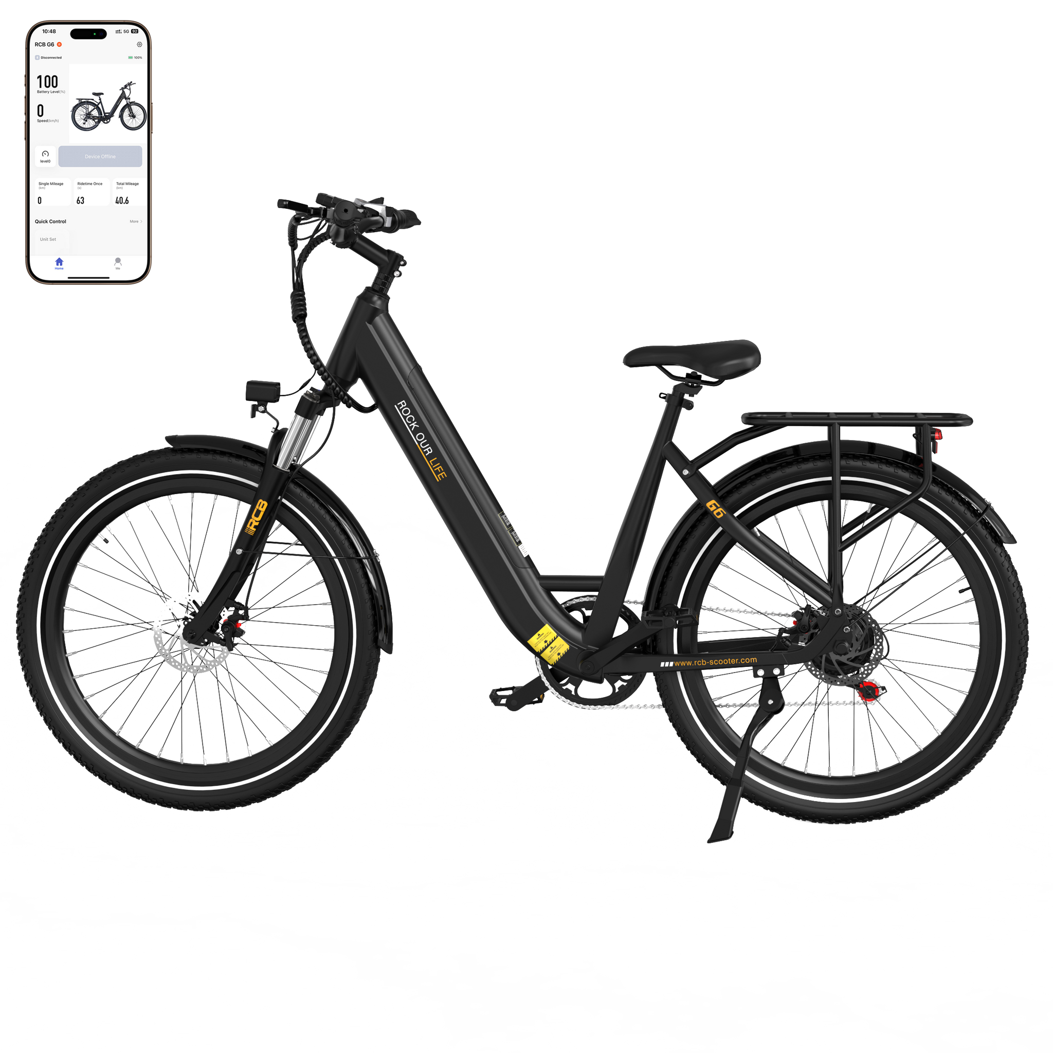 RCB G6 Electric Bike for Adults(RCB APP E BIKE)
